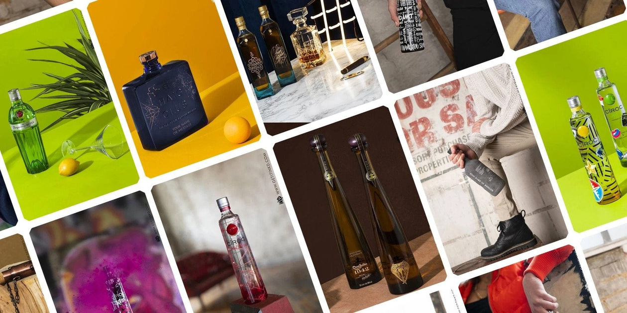 Personalised alcohol bottles - INKD : Custom, unique and unusual gifts